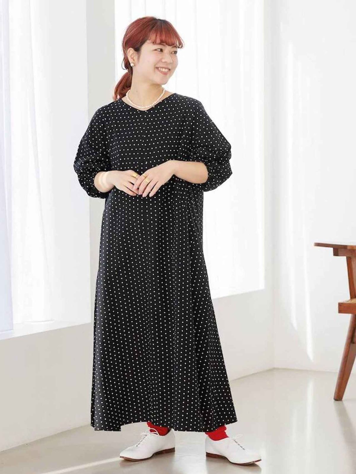 小柄女子さん必見ッ！！【studio CLIP】ロング丈でもひきずらない「低身長向けワンピ」♡ | TRILL【トリル】