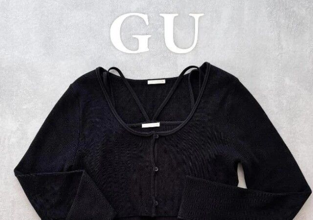 売り切れ前に急げ～！今春のGU「黒カーディガン」は絶対買ったほうがいい！優秀マストバイ商品 | TRILL【トリル】