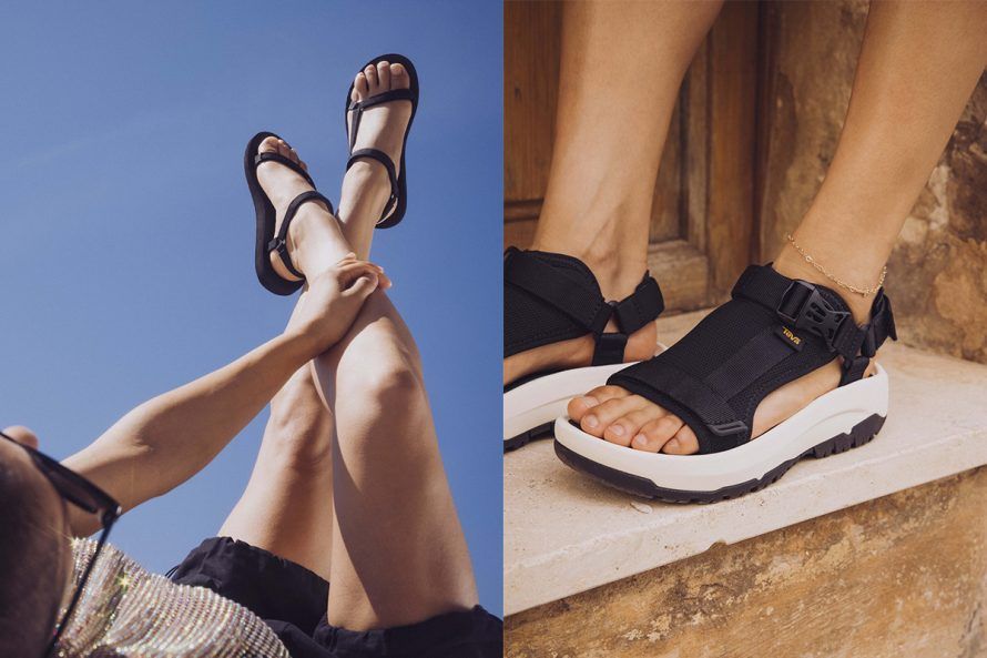 【Tevaの大人サンダル】夏までにいち早くゲットしておきたい2モデル。 厚底派？ シンプル派？ どっちもかわいい！ | TRILL【トリル】