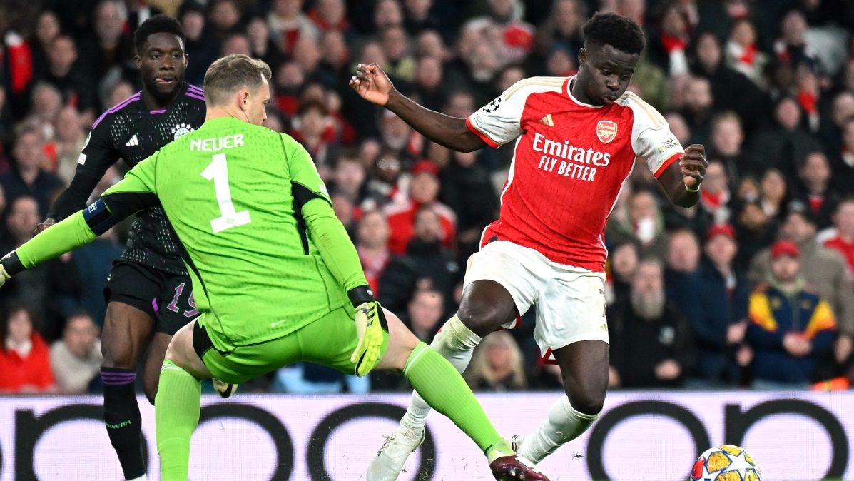 アーセナルFWサカ、CLバイエルン戦後に主審に憤慨！終了間際にPK貰えず…「あれはPK」とリオは同情 | TRILL【トリル】