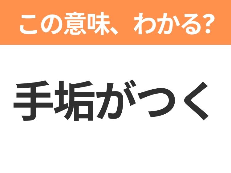 【昭和or Z世代どっち？】「手垢がつく」この日本語わかりますか？ | TRILL【トリル】