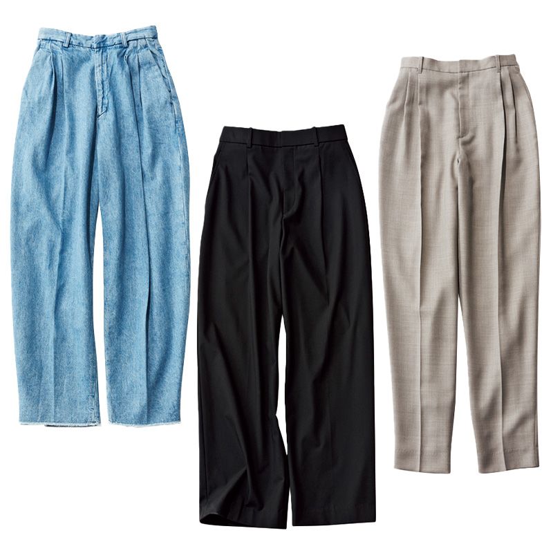 【ユニクロ名品も】ママの「新定番パンツ」6選！通勤から公園まで全方位カバー | TRILL【トリル】