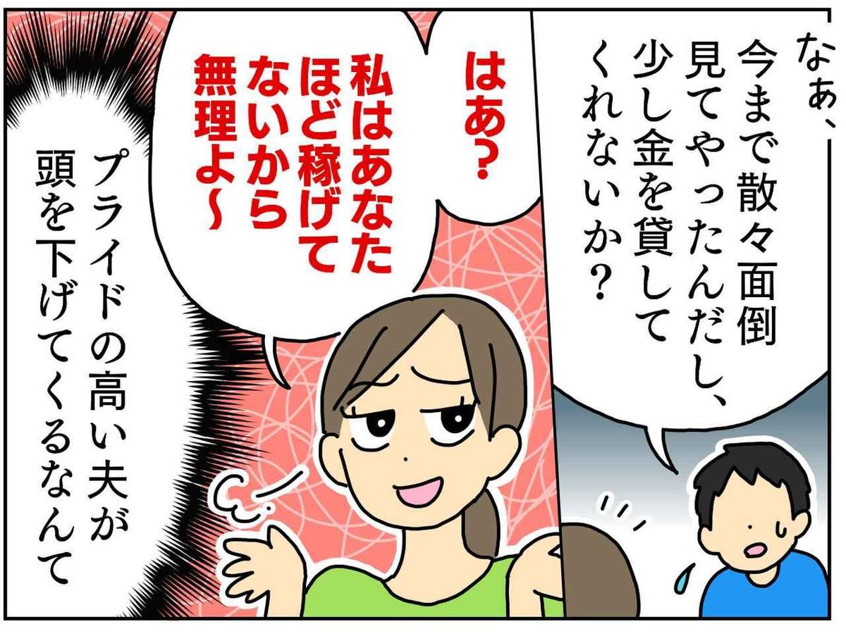 妻に子育てを強いるも「俺の稼ぎで食わせてやってんだぞ！」モラハラに限界！→ 妻の頑張りで立場逆転し──？ | TRILL【トリル】