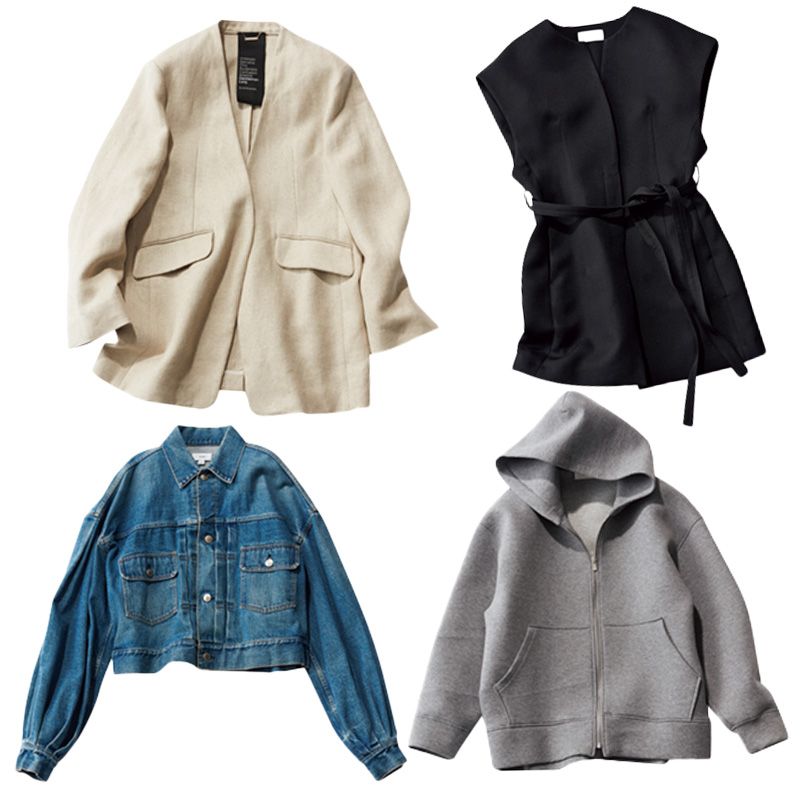 今欲しい【春の羽織もの4選】手持ちアイテムの着回しに効く！ジレ、Gジャンetc. | TRILL【トリル】