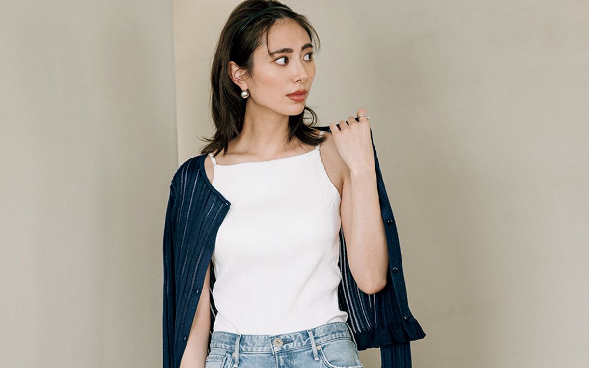 【CASA FLINE】上質で美しいカップ付きキャミソール発見！ | TRILL【トリル】