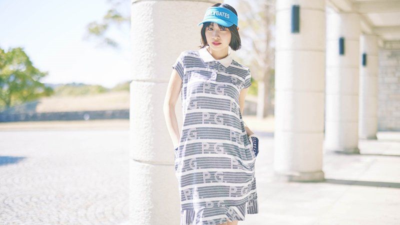 【ar golf】1枚で3度おいしいワンピース♡ 美脚もくびれも叶うゴルフコーデが神すぎる♡ | TRILL【トリル】