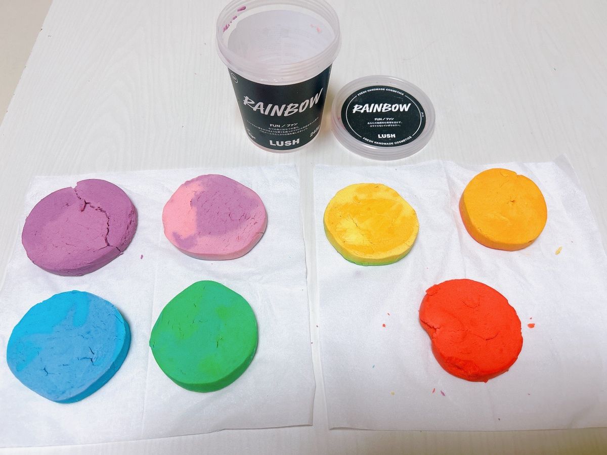 【LUSH】コスパ良 粘土遊びもできちゃう！LUSHの泡風呂でお風呂に直行〜！ | TRILL【トリル】