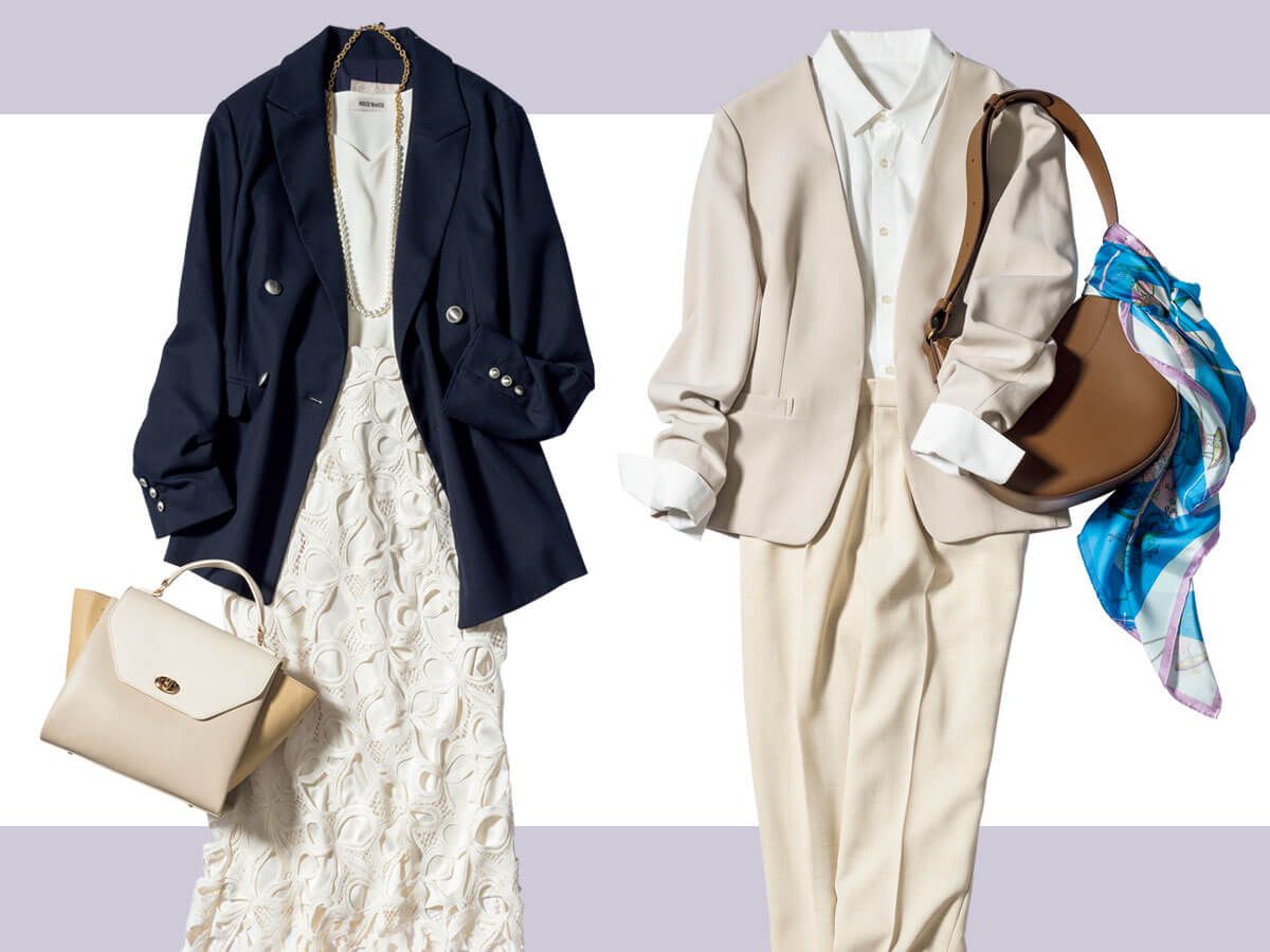 おしゃれにジャケットを着こなすには？ワントーンでまとめてシゴデキ感を演出！ | TRILL【トリル】