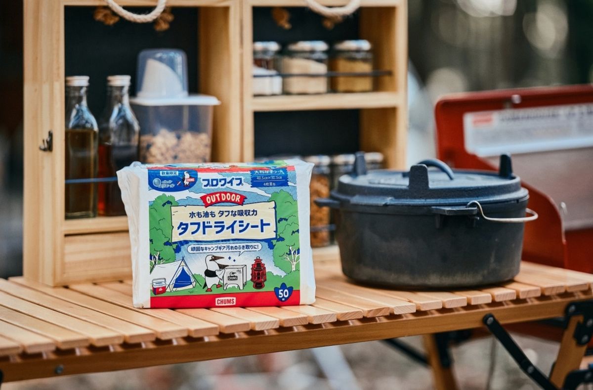 キャンプに持っていきたい！ エリエール×チャムスが共同開発したアウトドア専用シリーズがかわいい！【編集部の「これ、気になる！」 Vol.60】 | TRILL【トリル】