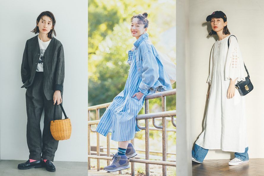 【読者が選んだコーデランキングBEST 5】 スポーツミックスやマニッシュが今の気分！ ：リンネル2024年5月号 | TRILL【トリル】