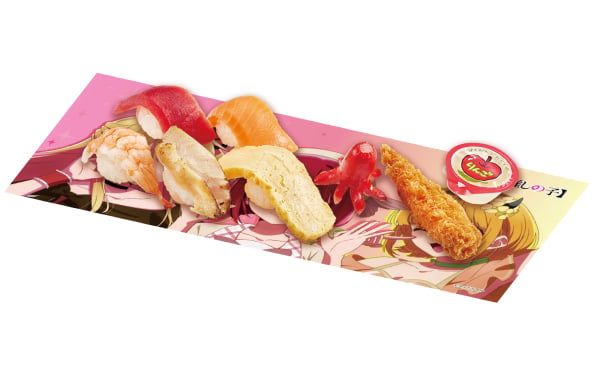 スシロー×【推しの子】コラボ 限定チャームキーホルダー付きの新セットメニュー登場 | TRILL【トリル】