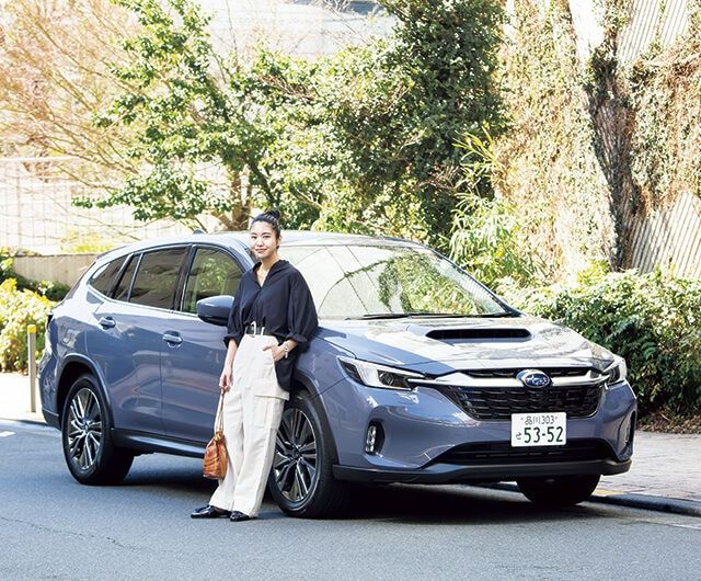 【スバル】女子が乗ってもかっこいい！街乗りからアクティブまで活躍するSUV『レヴォーグ レイバック』 | TRILL【トリル】