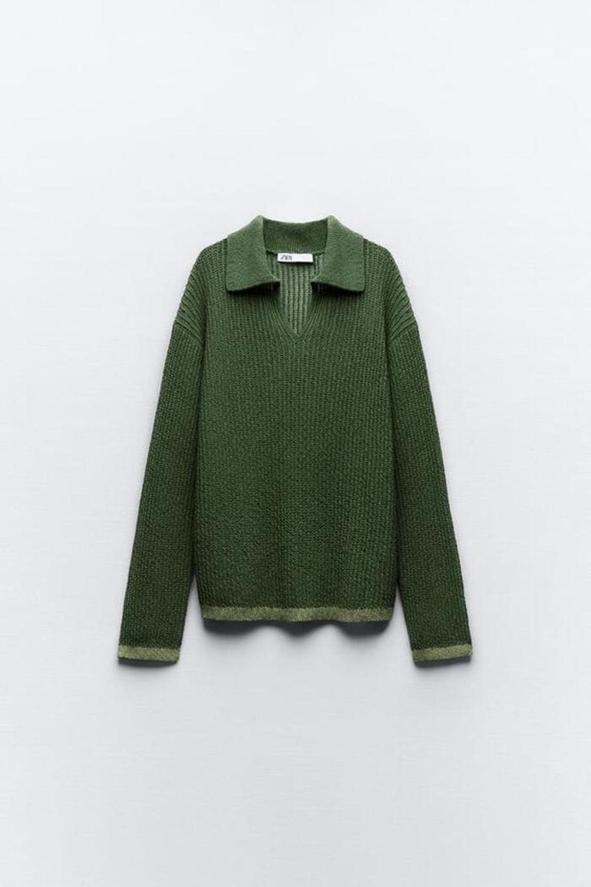 首元スッキリ見え♡【ユニクロ・ZARA】センス抜群！「大人のポロニット」 | TRILL【トリル】