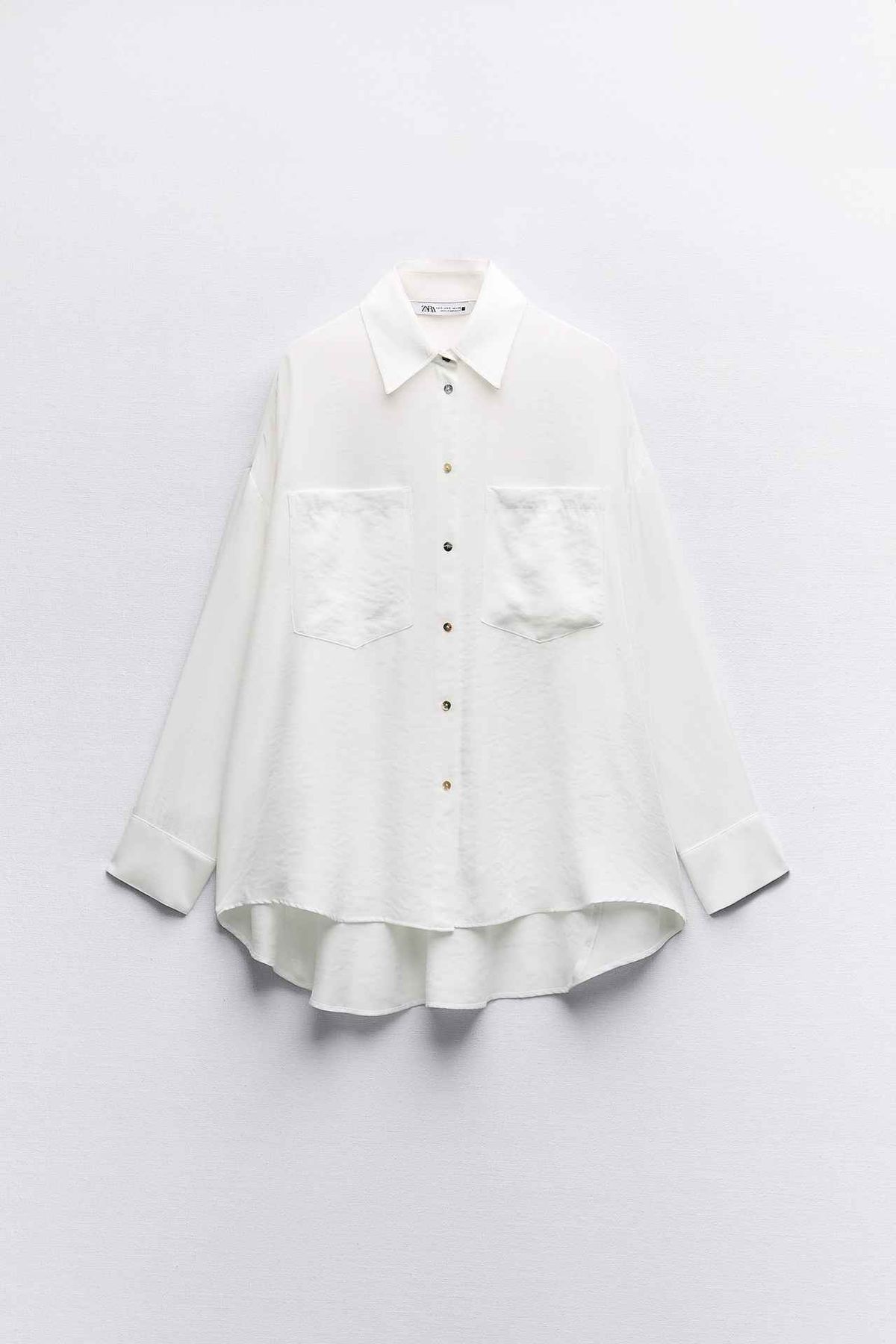 1枚は持っておきたい！【ユニクロ・GU・ZARA】重宝間違いなし♡「白シャツ・ブラウス」 | TRILL【トリル】