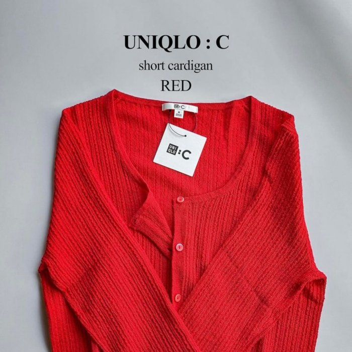 華奢見え＆美デコルテが叶う♡カラバリ豊富な“ショートカーディガン”【UNIQLO : C】 | TRILL【トリル】