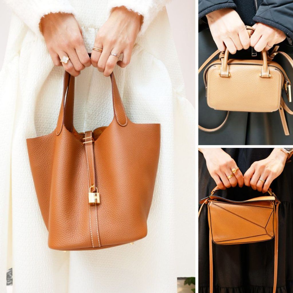 エルメス、ロエベ、デルヴォー「キャメル＆ベージュ」バッグが合わせやすい！＜SNAP＞ | TRILL【トリル】
