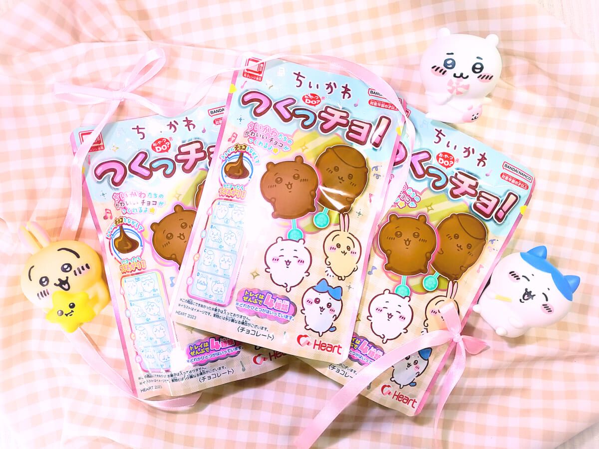 【ちいかわ】超簡単！ 可愛い棒付きチョコ「ちいかわつくっチョ！」作り方ナビ | TRILL【トリル】