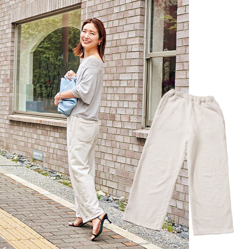 【ユニクロetc.】キレイめママの「愛用スウェットパンツ」3選！コーデのコツは？ | TRILL【トリル】
