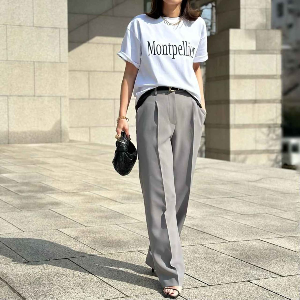 これさえ知っとけば怖くない！【40・50代】の「Tシャツ × パンツ」着こなし術♡ | TRILL【トリル】