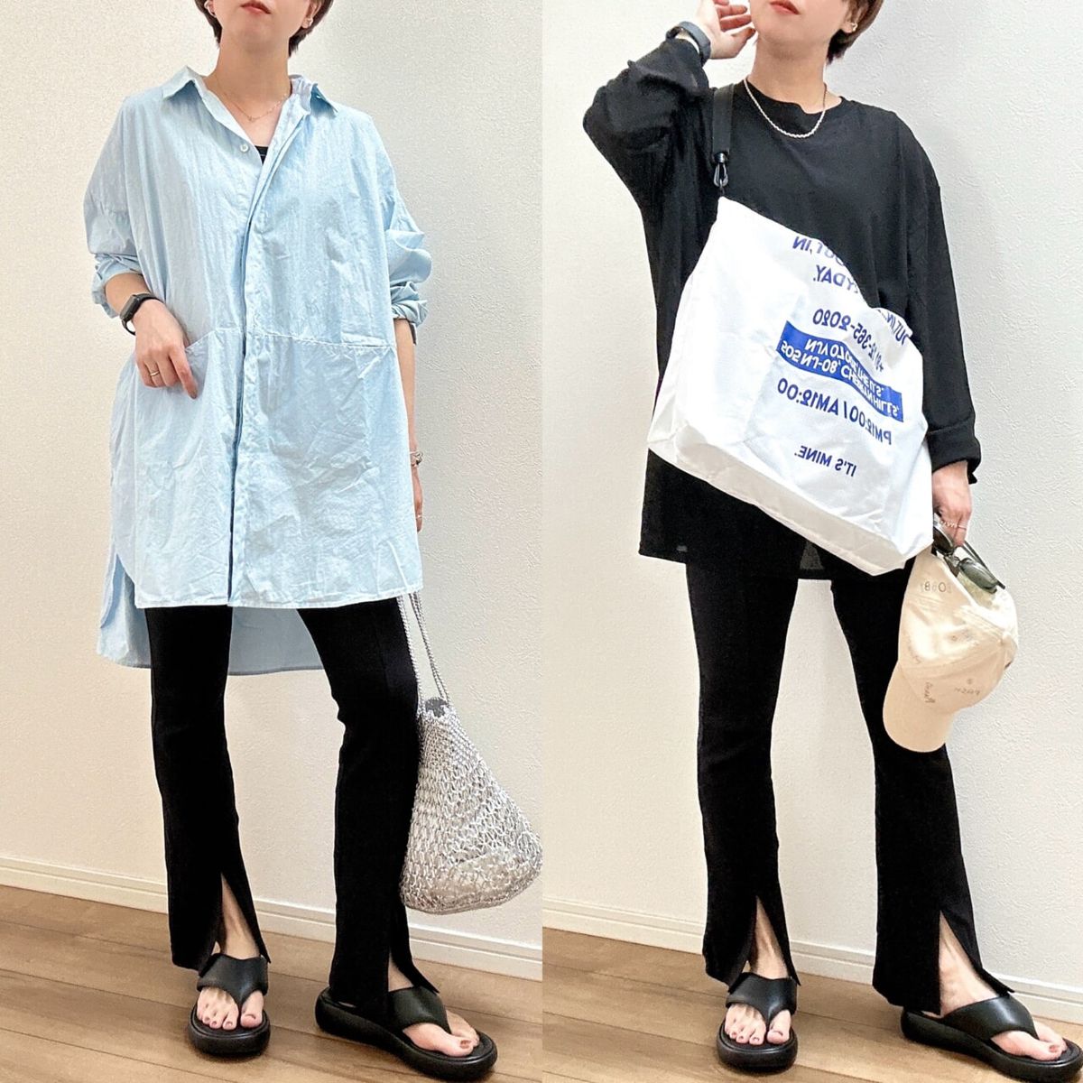 【40代のZARA】抜群の脚長効果！「ゆるピタコーデ」にハマる優秀レギンス | TRILL【トリル】