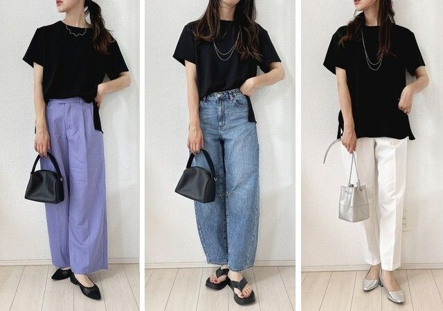 GUのきれいめに着られる体型カバーブラウスが優秀と話題！着回し5コーデ | TRILL【トリル】