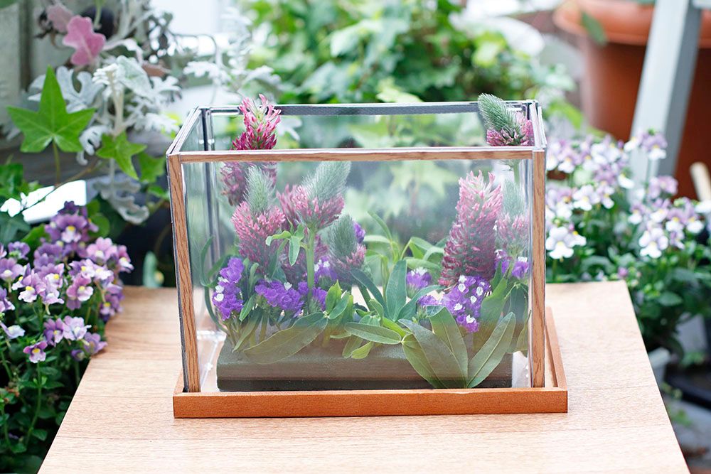 材料3つで、理想のガラスボックス風ケースが完成！ プチプラ花コーデVol.137 | TRILL【トリル】