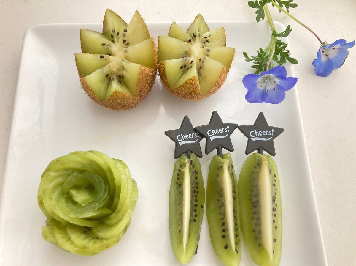 華やか！美味しい！食べやすい！キウイフルーツのおすすめ切り方3選♪ | TRILL【トリル】
