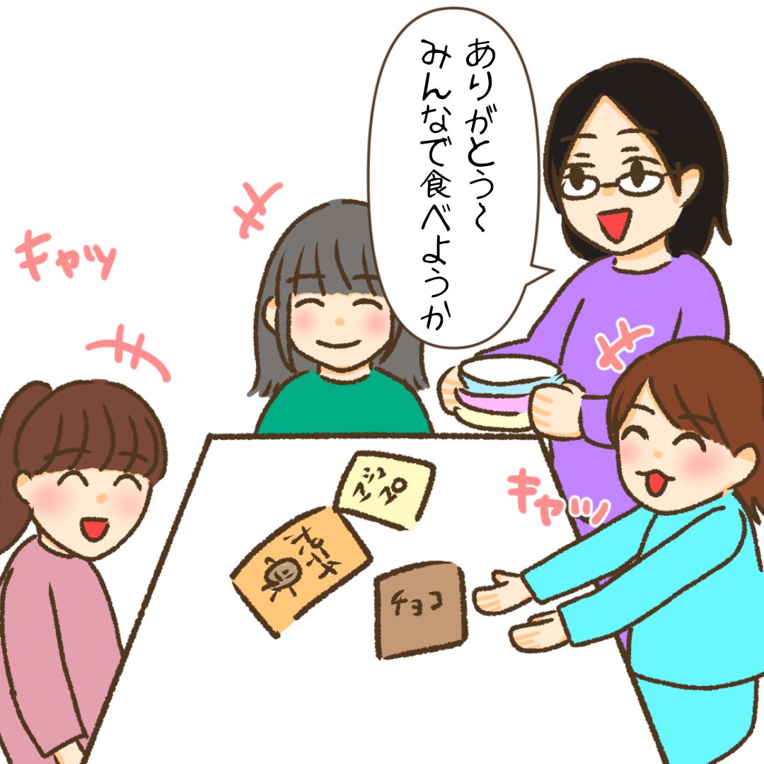 小学生女子達の予想外の反応にハッ・・（汗）私、非常識だった！？と焦った話｜いろとりどり絵日記 | TRILL【トリル】