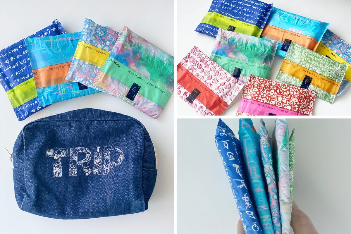 “生理中の気分を上げる”をコンセプトにつくられた、アートな生理用ナプキン「エリス コンパクトガード」【編集部の「これ、気になる！」 Vol.79】 | TRILL【トリル】