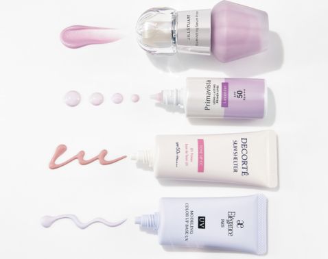 40代がとにかく使えると話題色「ラベンダー」のUVを読者が塗り比べてみたら… | TRILL【トリル】