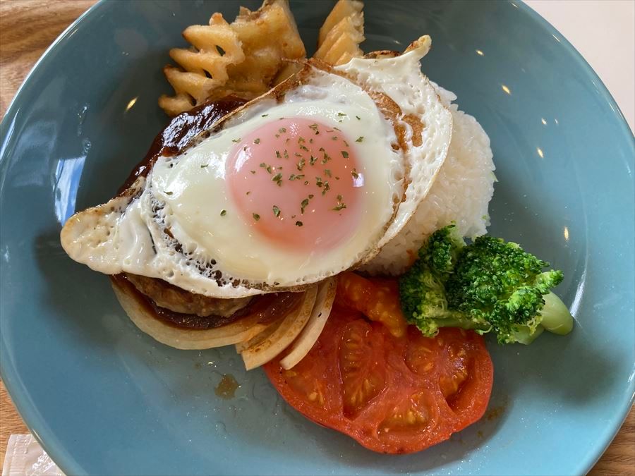 【和泉中央】ポップなお花屋さんのカフェで食べるロコモコ丼とアイス☆「スプレッドグリーン」 | TRILL【トリル】