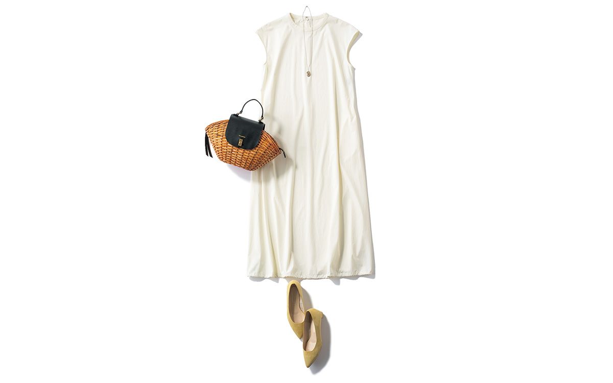 宇宙の同僚と初アフタヌーンティーでストレス発散した日のワンピコーデ【着回しDiary DAY8】 | TRILL【トリル】