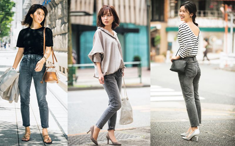 【デニムスナップ】ブラックデニムが東西オシャレ女子の新定番！ | TRILL【トリル】