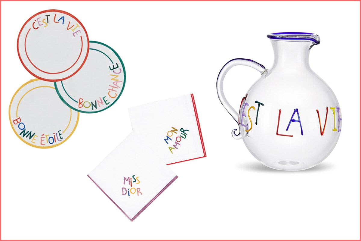 ディオール メゾンのポップで愛らしいテーブルウェア。 | TRILL【トリル】