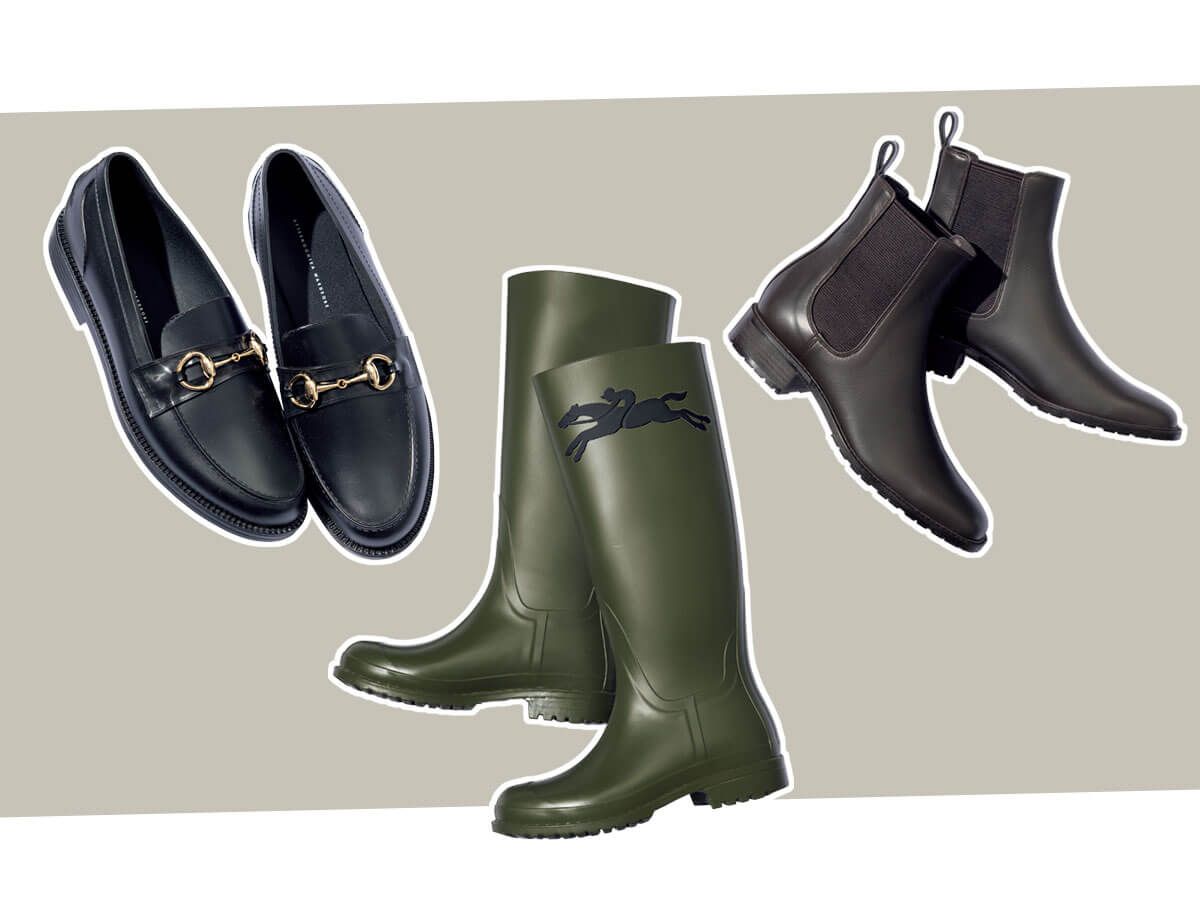 大雨の日でも大丈夫！きれいめにはける【レインシューズ】3選 | TRILL【トリル】