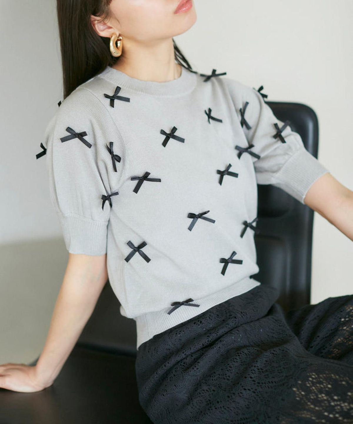 もう値下げでイイの！？【VIS】韓国っぽ可愛い♡「リボン付きトップス」 | TRILL【トリル】