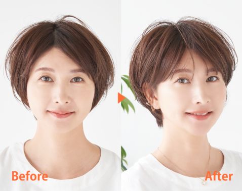 【40代＆50代の髪型】夏の髪悩みを解決！読者が変身…「最新ショート」 | TRILL【トリル】