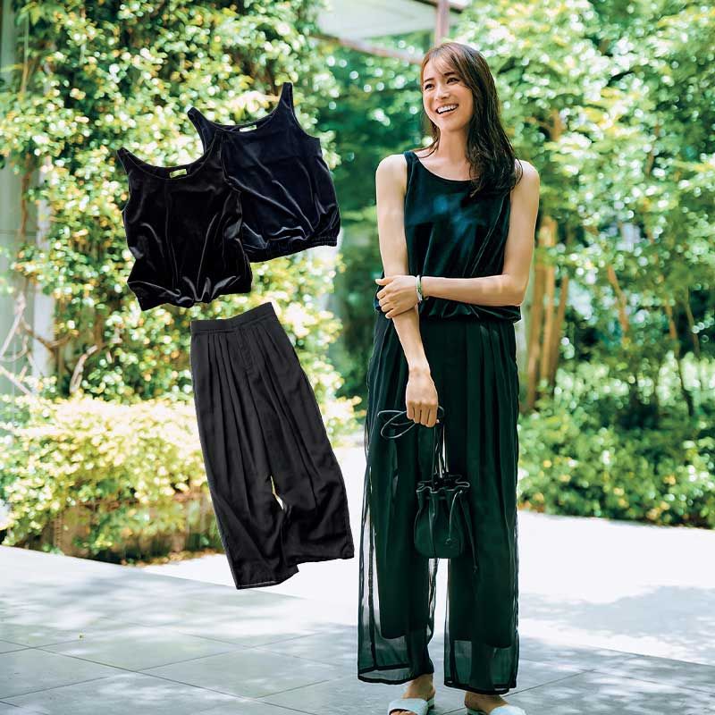 【タンクとパンツのセットアップ】”ひとクセあり”なら着回し力が倍増！ | TRILL【トリル】