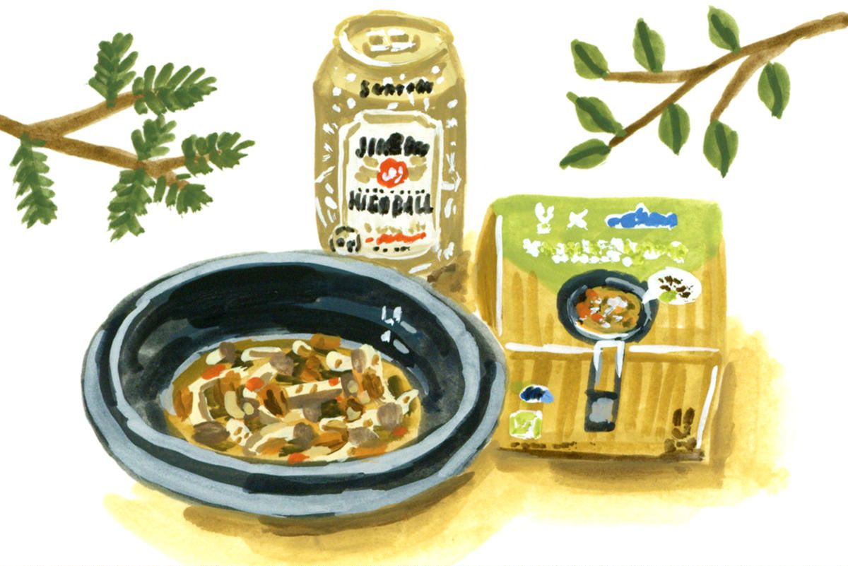 【1分酒場】キャンプで瞬間アヒージョ！？ハイボールがすすむ即席＆極上おつまみ【DOD・辻 未鷹】 | TRILL【トリル】