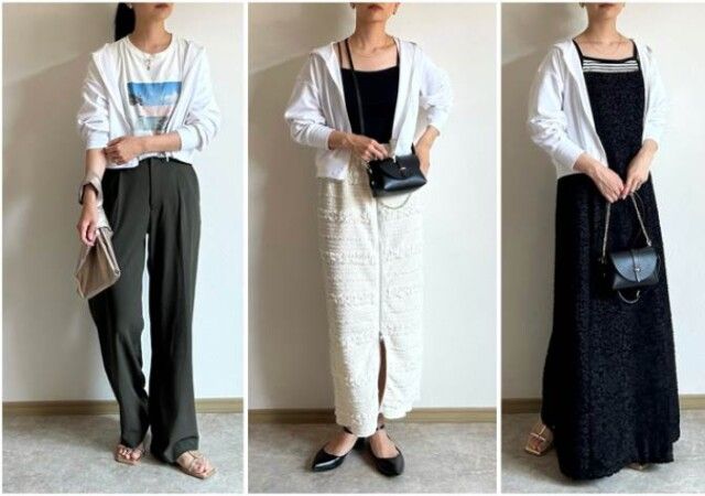 夏の屋外イベントにヘビロテの予感…！1着は持っておきたいUVカットGUパーカで1週間コーデ | TRILL【トリル】