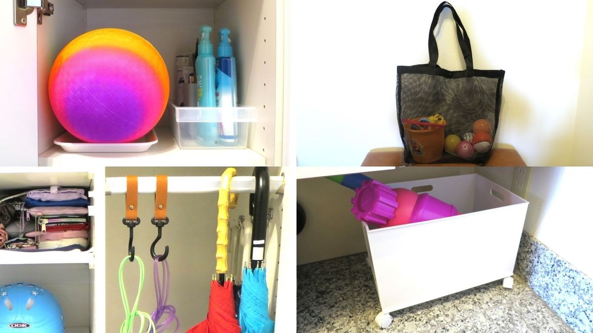 転がるボールの収納どうする？玄関にスッキリ収まる外遊びグッズの収納アイデア | TRILL【トリル】