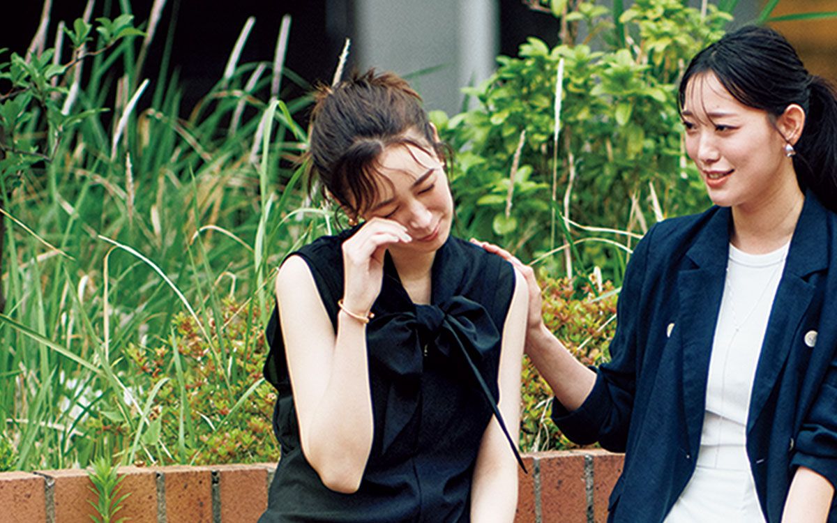 破局を新婚の親友に相談…何がダメだったのか悩む日のコーデ【婚活女子着回しDiary DAY2】 | TRILL【トリル】