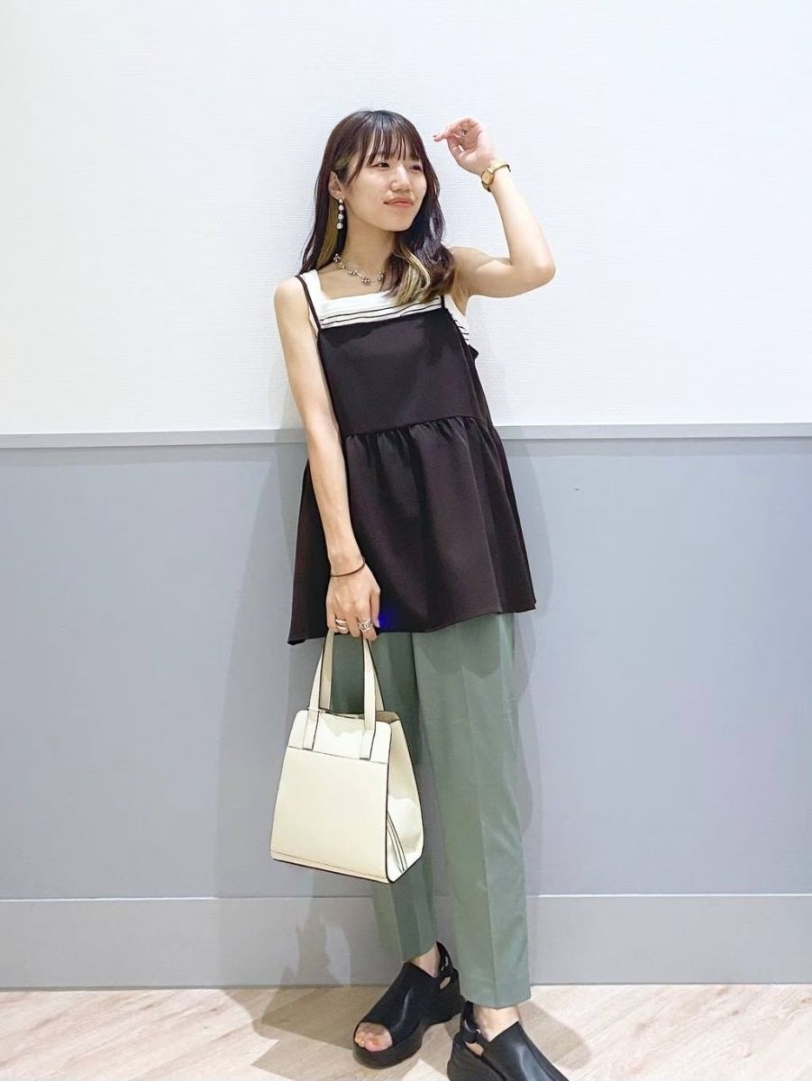 夏はマストアイテム！「GLOBAL WORK」のキャミタンクコーデ2選【コスパ名品リスト＃698】 | TRILL【トリル】