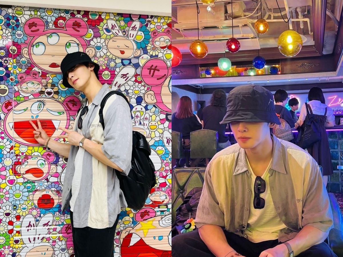 ASTROチャ・ウヌ、村上隆のファンだったの!? 日本で撮られた姿にほっこり「楽しそう」【PHOTO】 | TRILL【トリル】