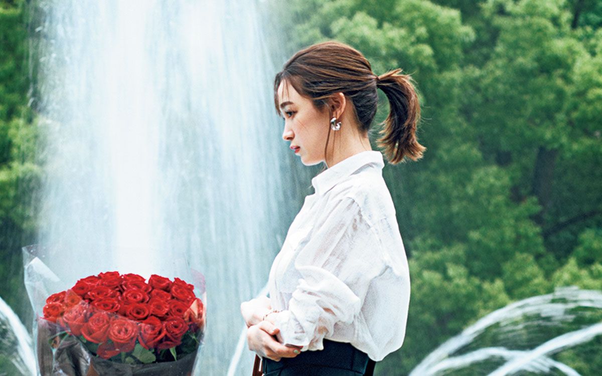 【藤井サチ】元カレからの本気プロポーズも喜びきれない日のコーデ【婚活女子着回しDiary DAY 22】 | TRILL【トリル】