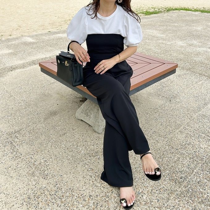 嬉しい値下げキタ！GUの2WAYで着れるスタイルアップサロペット | TRILL【トリル】