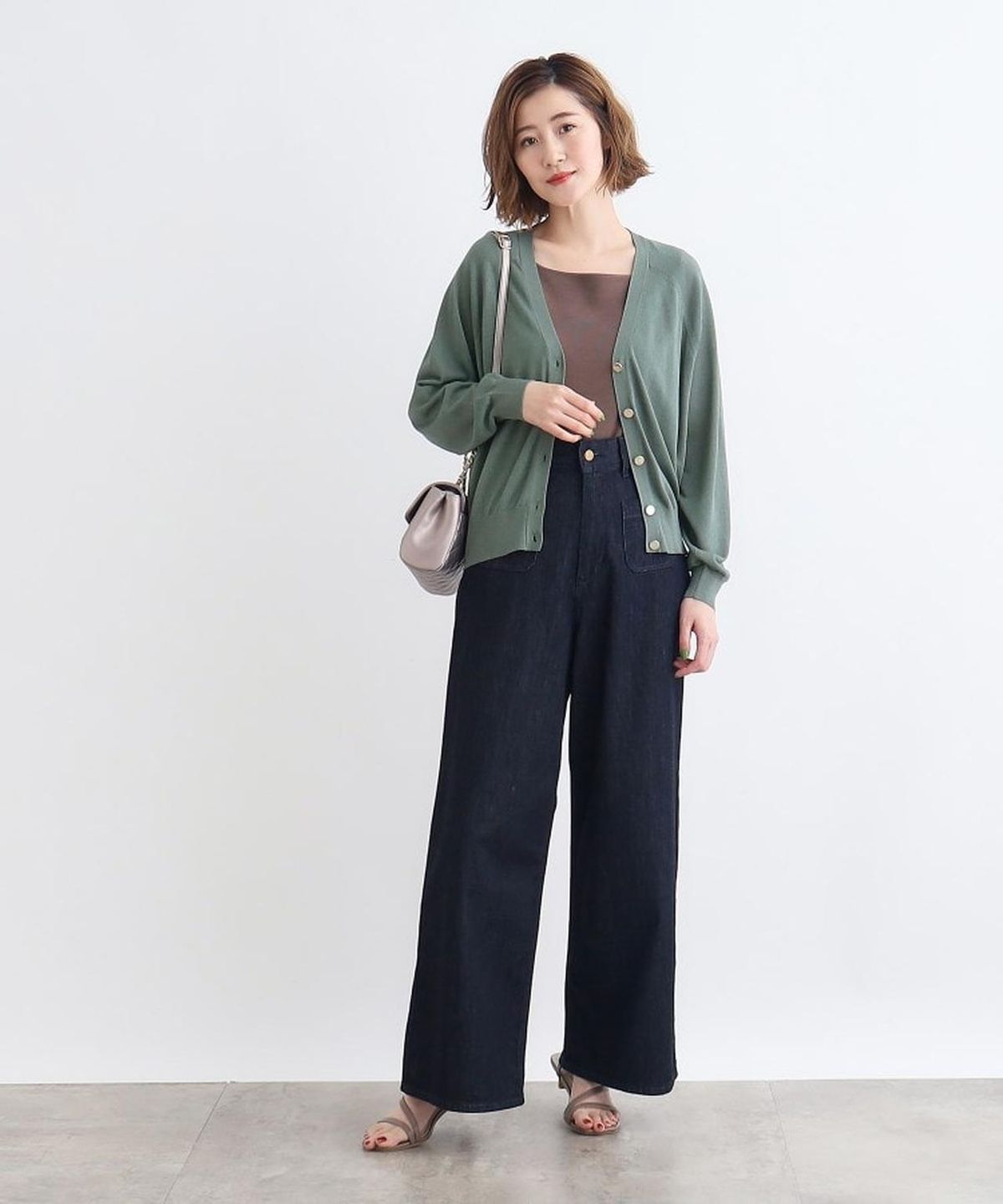 いつも同じ羽織り → これで卒業！【grove】40・50代のキレイ見え♡「UVカットカーデ」 | TRILL【トリル】