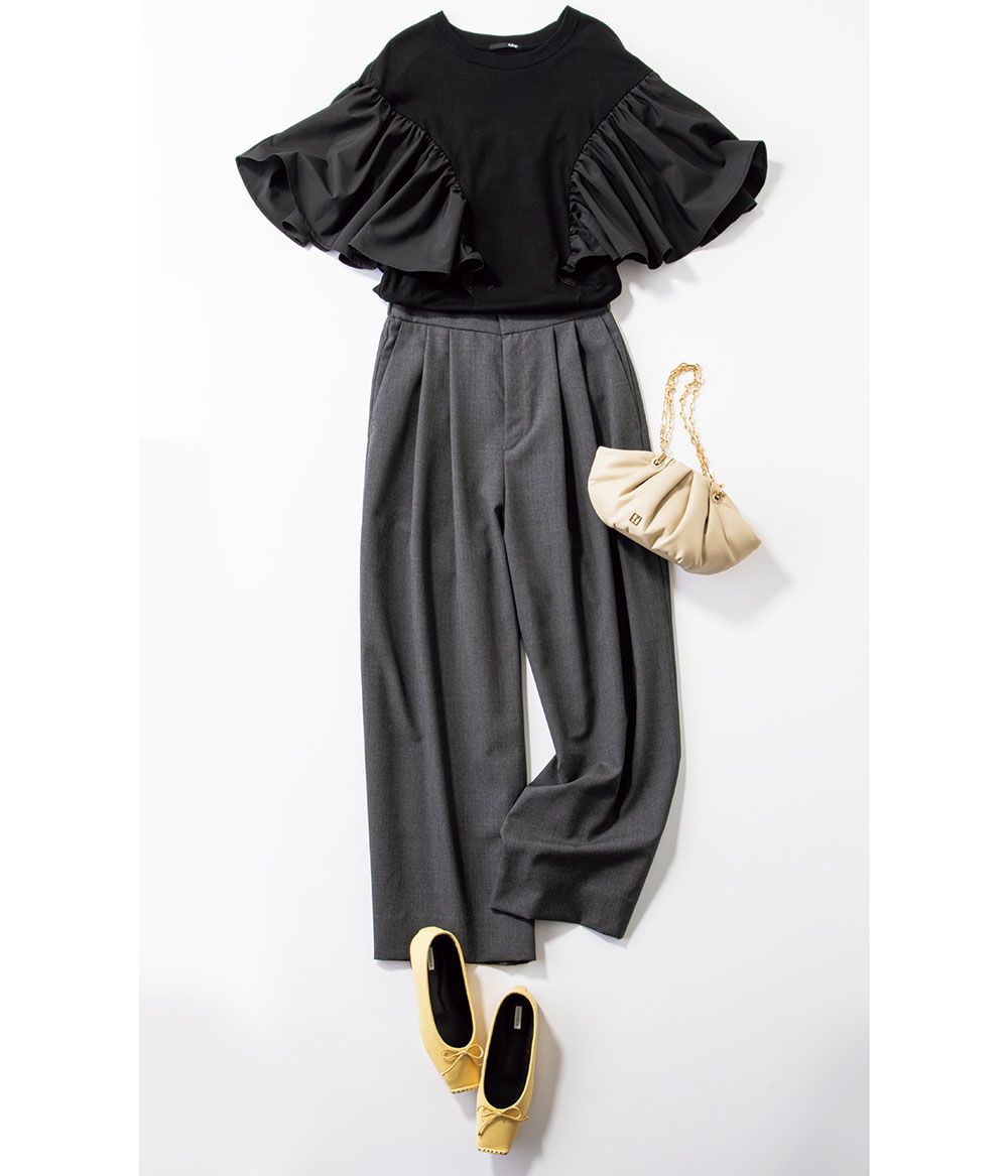 【ジレ、甘トップスetc.】このコーデなら間違いなし！40代の最旬「鉄板スタイル」8選 | TRILL【トリル】