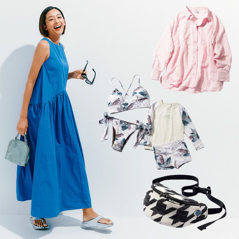 【VERYモデルの夏休み】日焼け対策バッチリな“リゾートコーデ”を覗き見！ | TRILL【トリル】