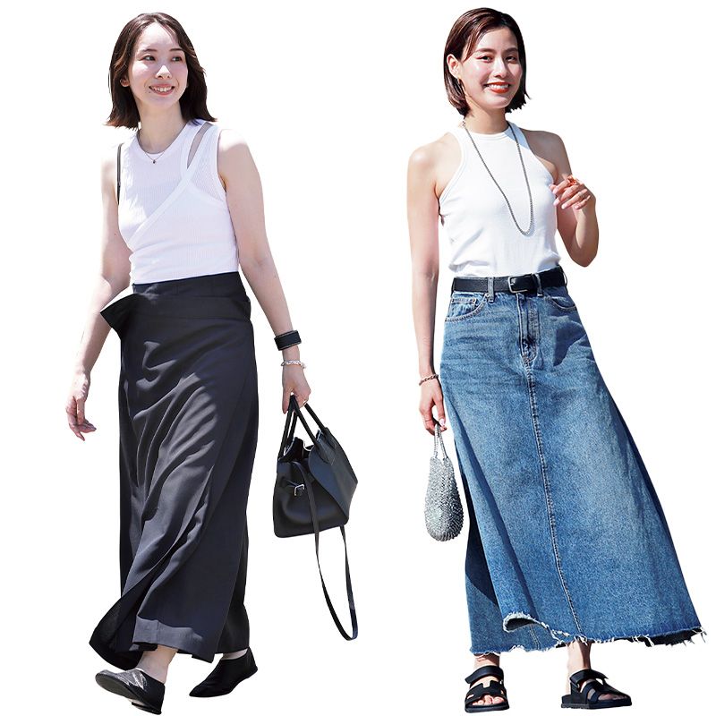 キレイめママの万能【白トップス】SNAP！肌見せバランスのコツを覗き見 | TRILL【トリル】